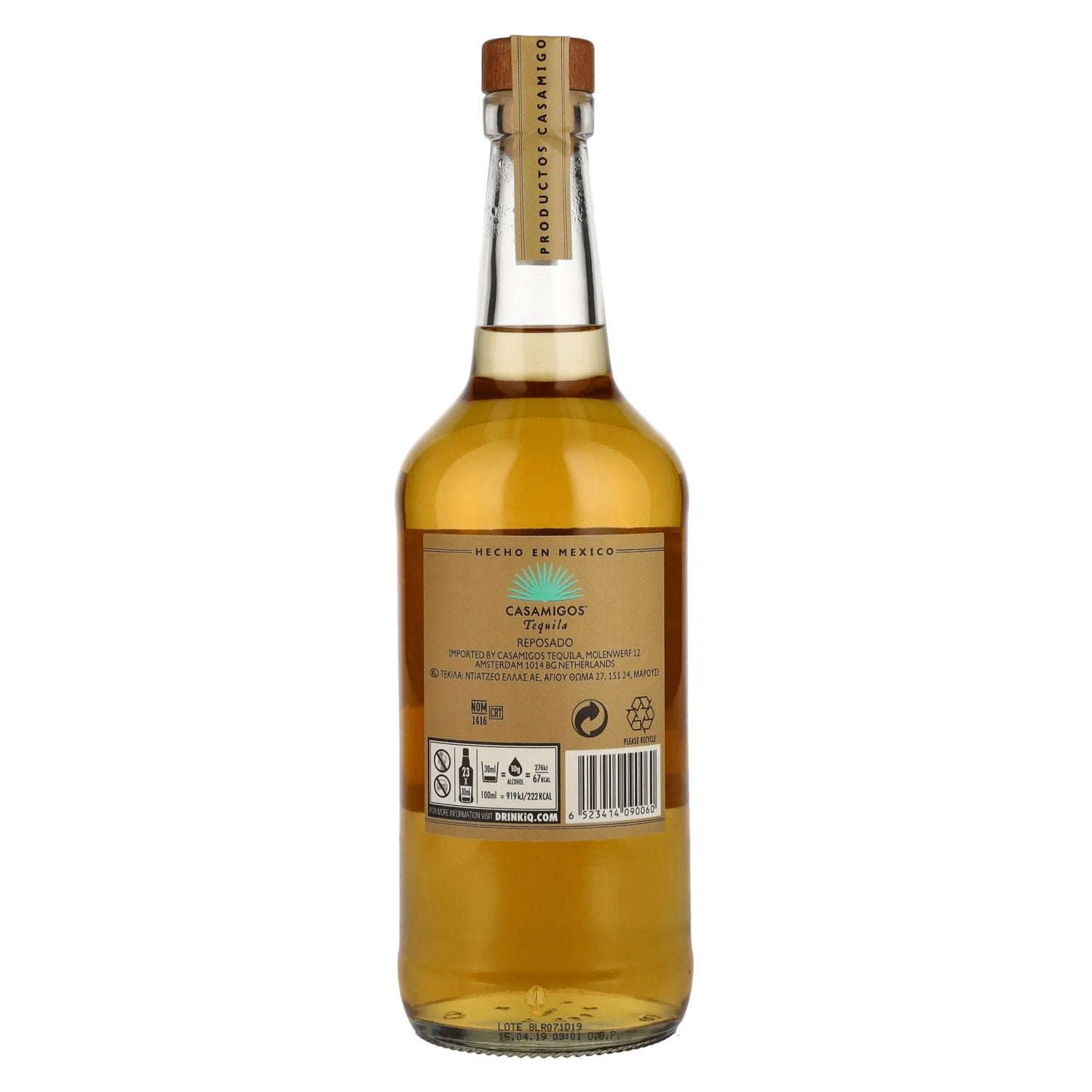 Casamigos Tequila Reposado 100% Agave Azul 40% Vol. 0,7l – delicando