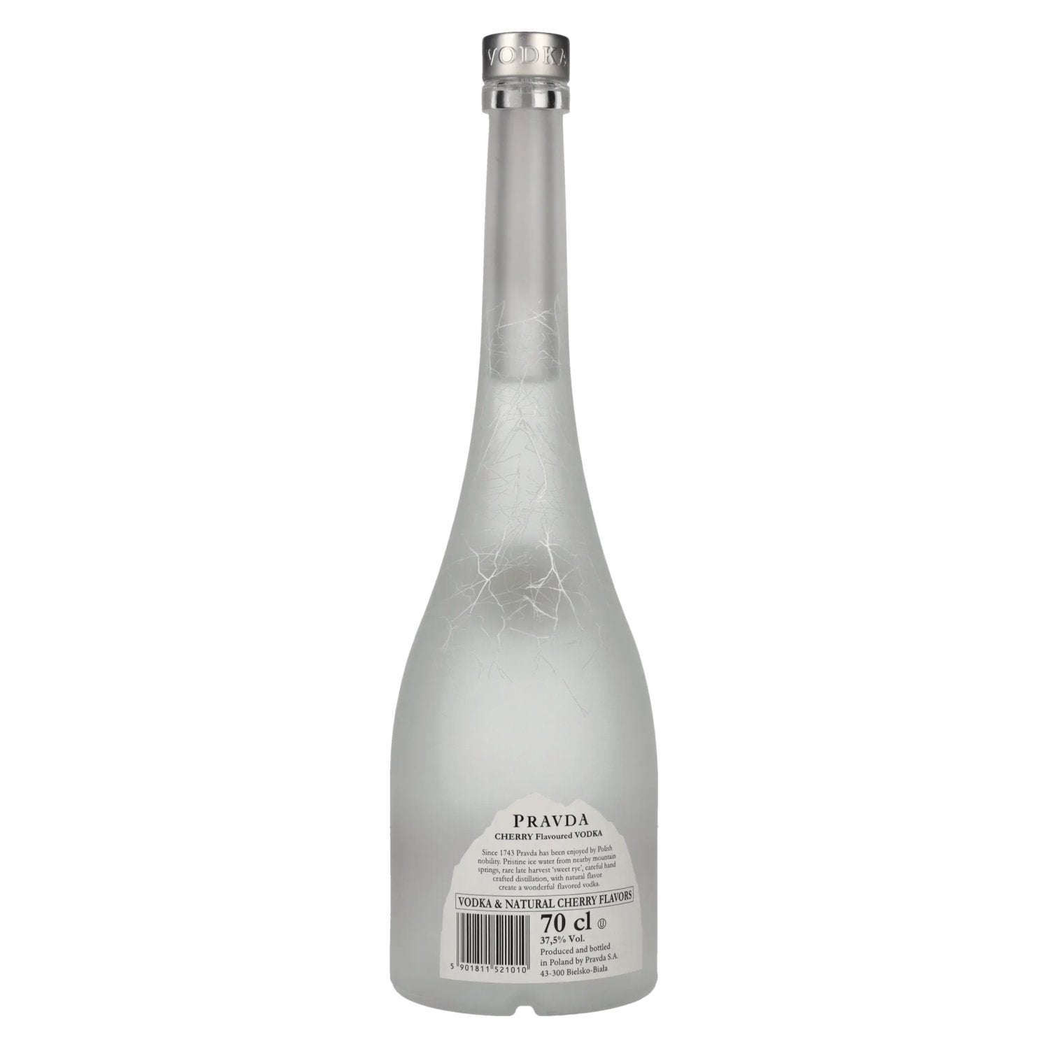 Pravda CHERRY Flavoured Vodka 37,5% Vol. 0,7l – delicando