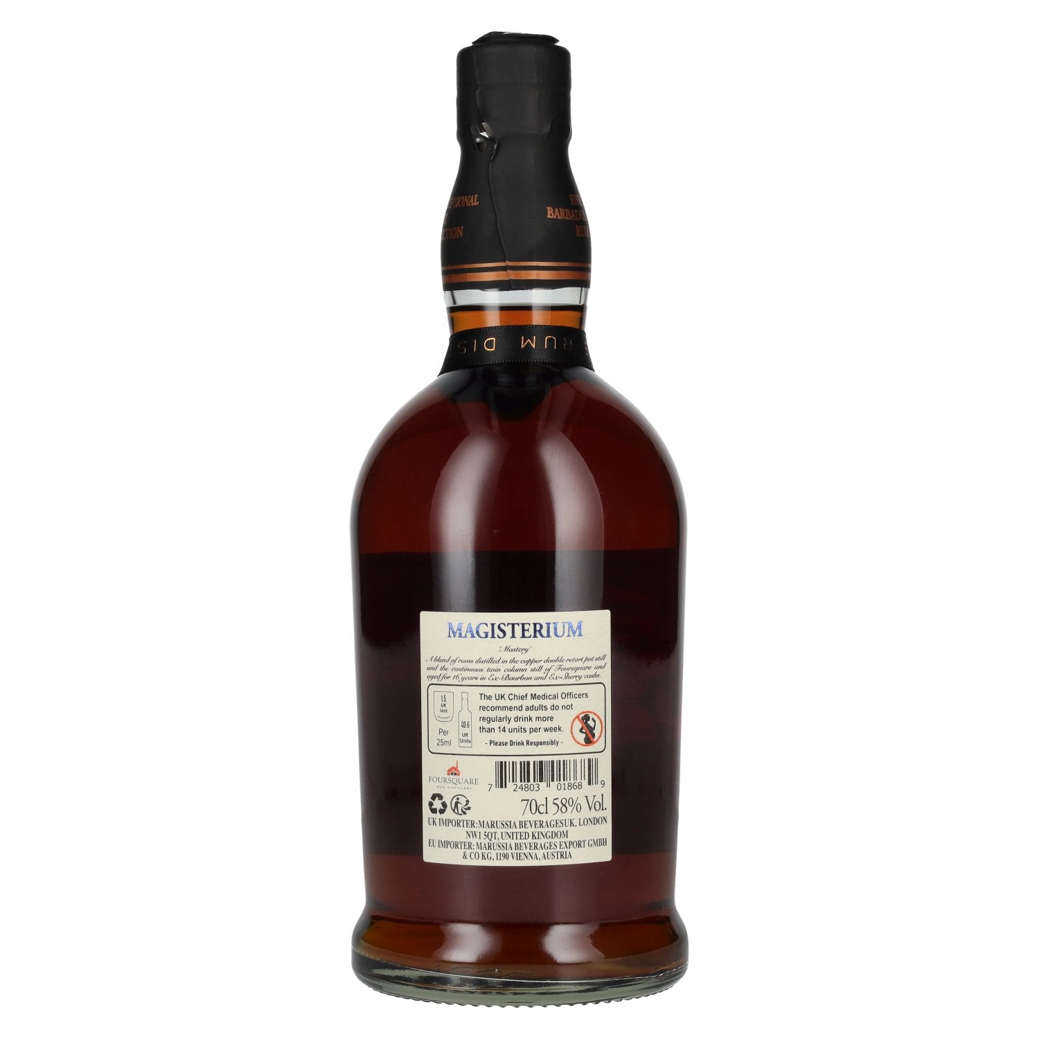 Foursquare 16 Years Old MAGISTERIUM Single Blended Rum 58% Vol. 0,7l ...