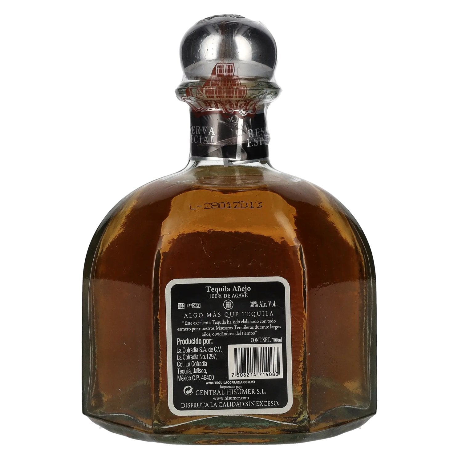 La Cofradia Tequila Añejo 100% de Agave Reserva Especial 38% Vol. 0,7l ...