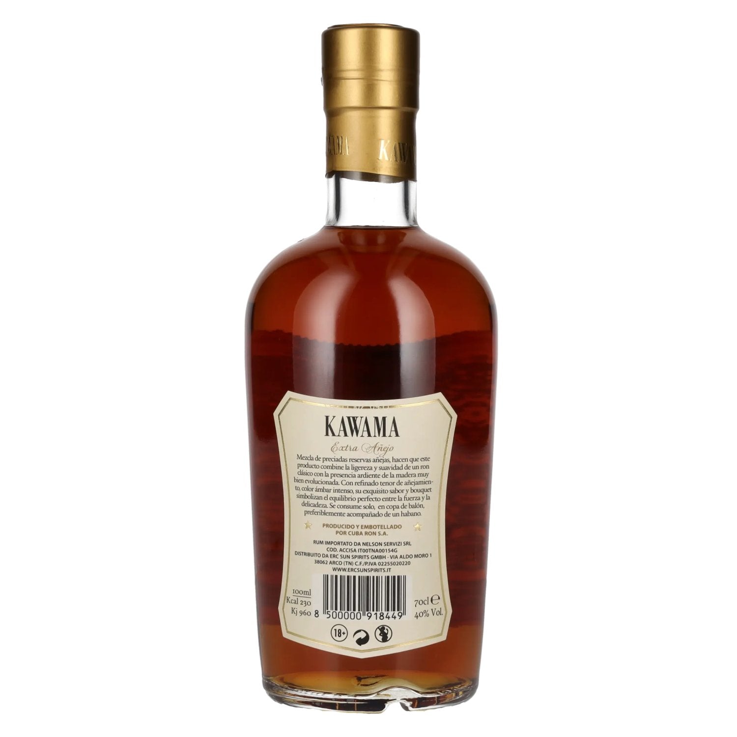 Ron Kawama 13 Extra Añejo 40% Vol. 0,7l – delicando