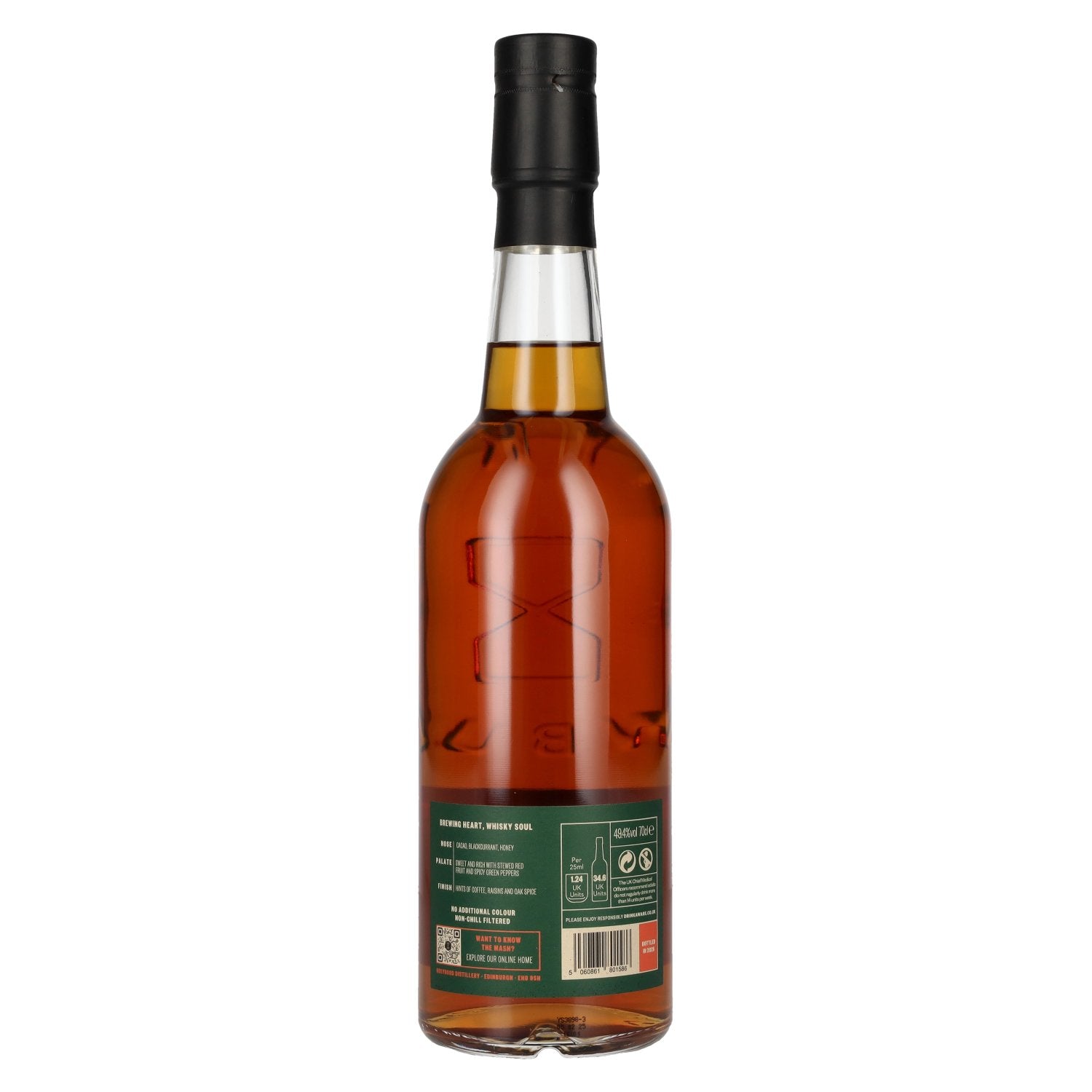 Holyrood Distillery PITCH Single Malt Scotch Whisky 49,4% Vol. 0,7l ...
