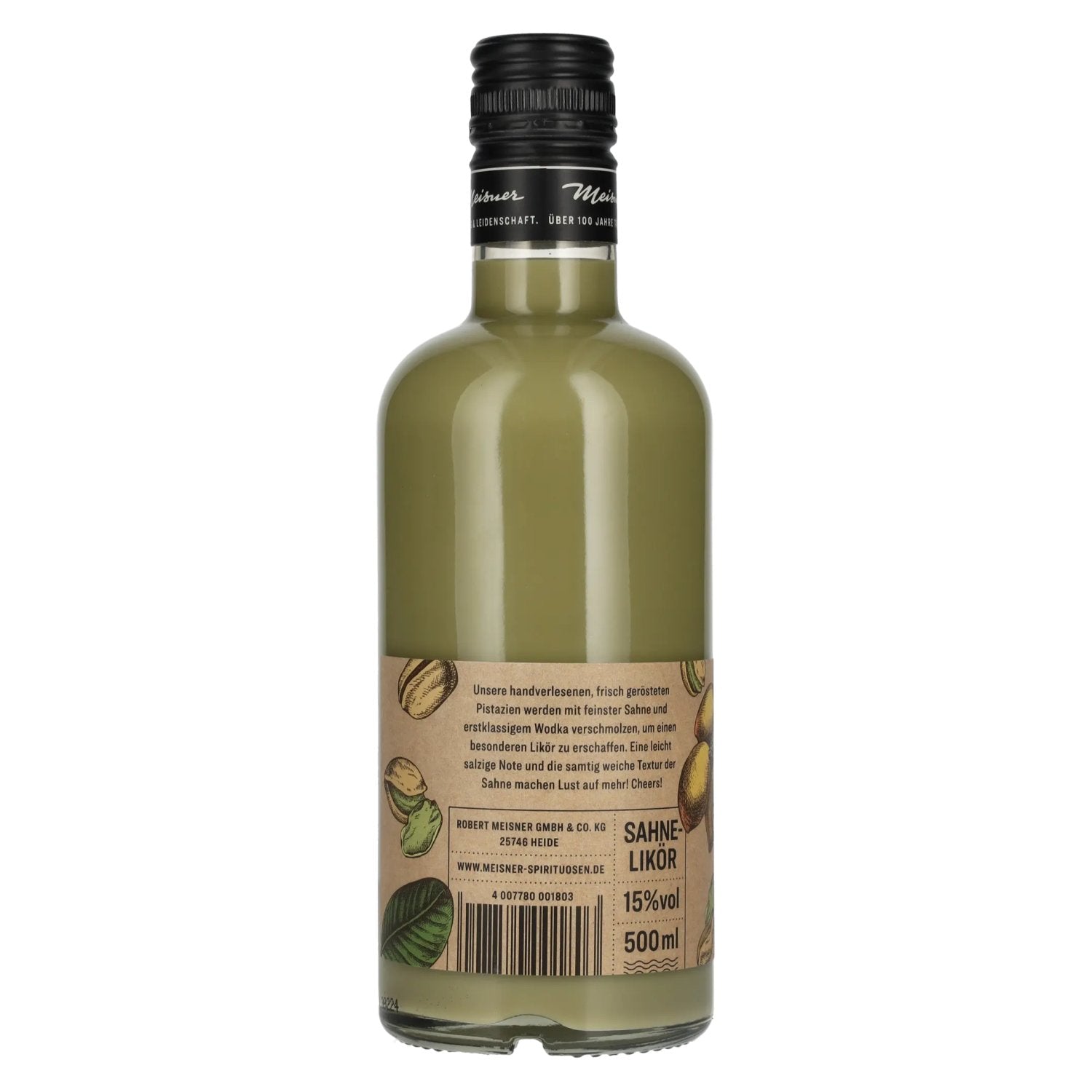 Meisner pistachio cream liqueur 15% vol. 0.5l – delicando