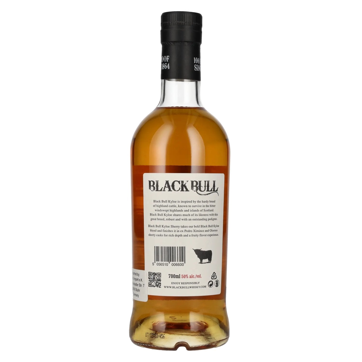 Black Bull KYLOE Blended Scotch Sherry Finish 50% Vol. 0,7l – delicando