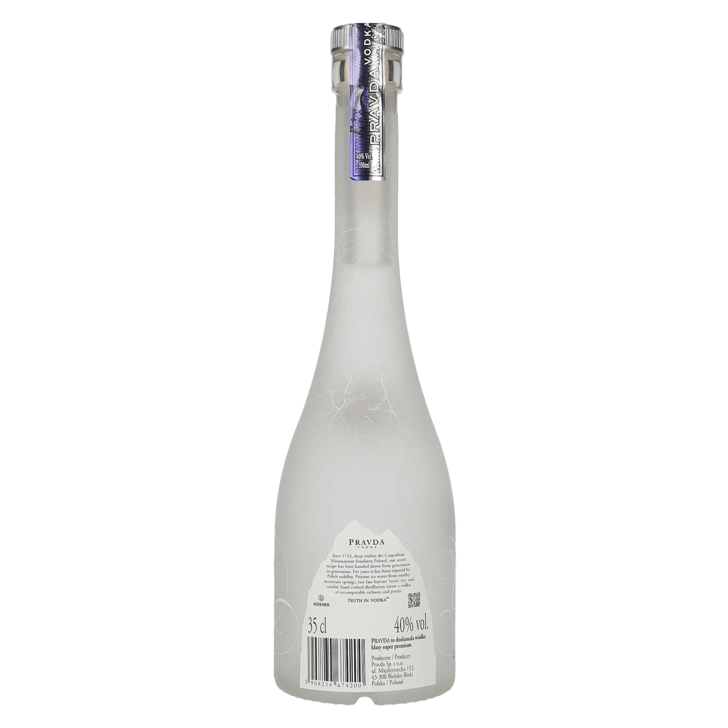 Pravda Vodka 40% Vol. 0,35l – delicando