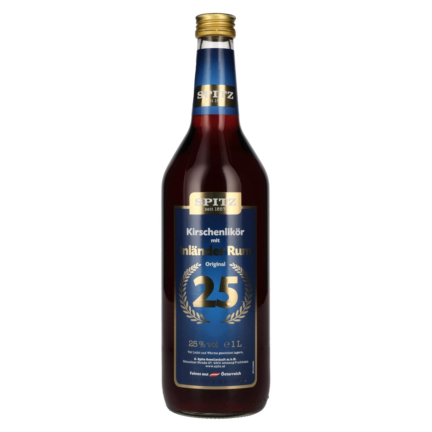Spitz cherry liqueur with Inländer rum 25% vol. 1l – delicando