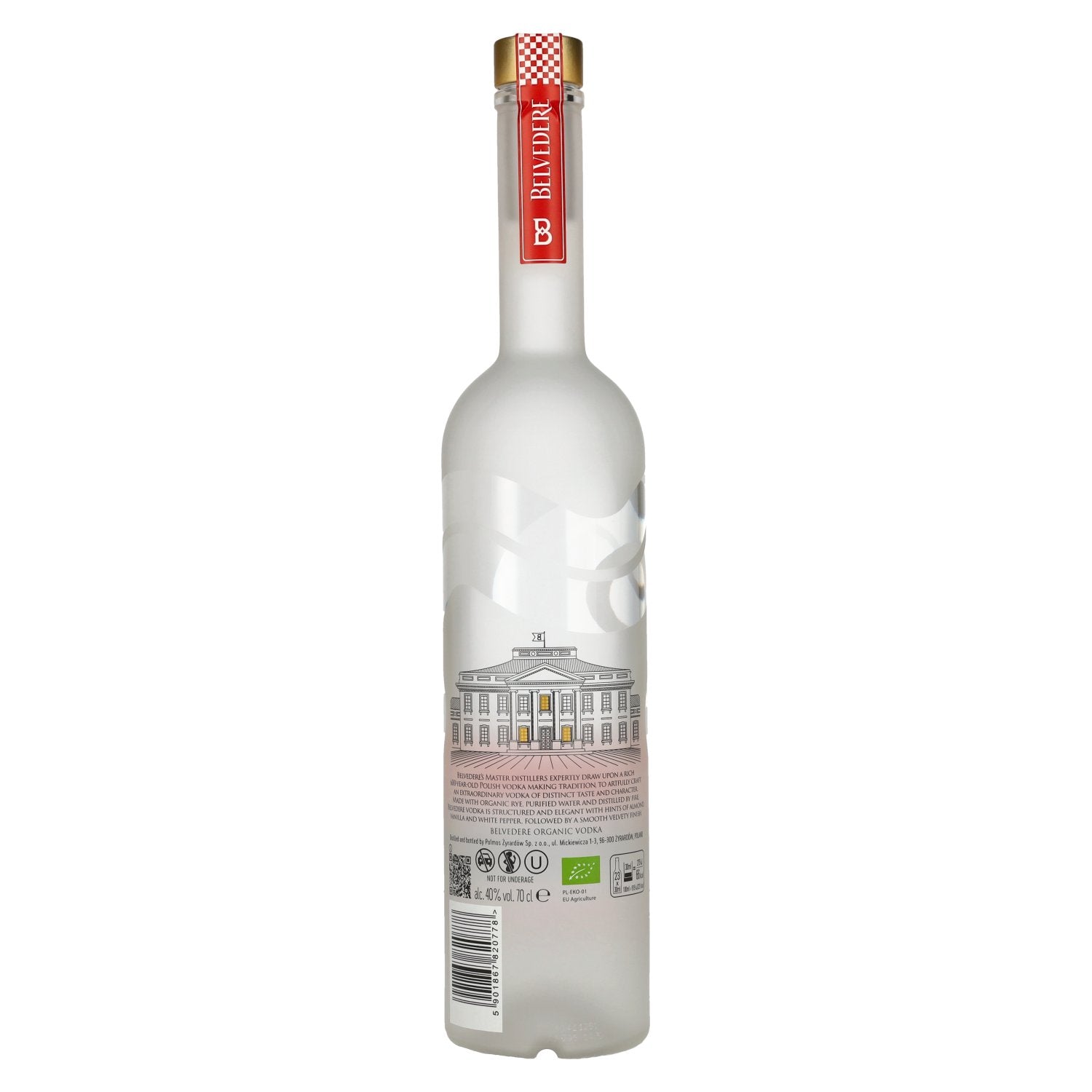 Belvedere Organic Vodka Formula 1 Limited Edition 40% Vol. 0,7l – delicando