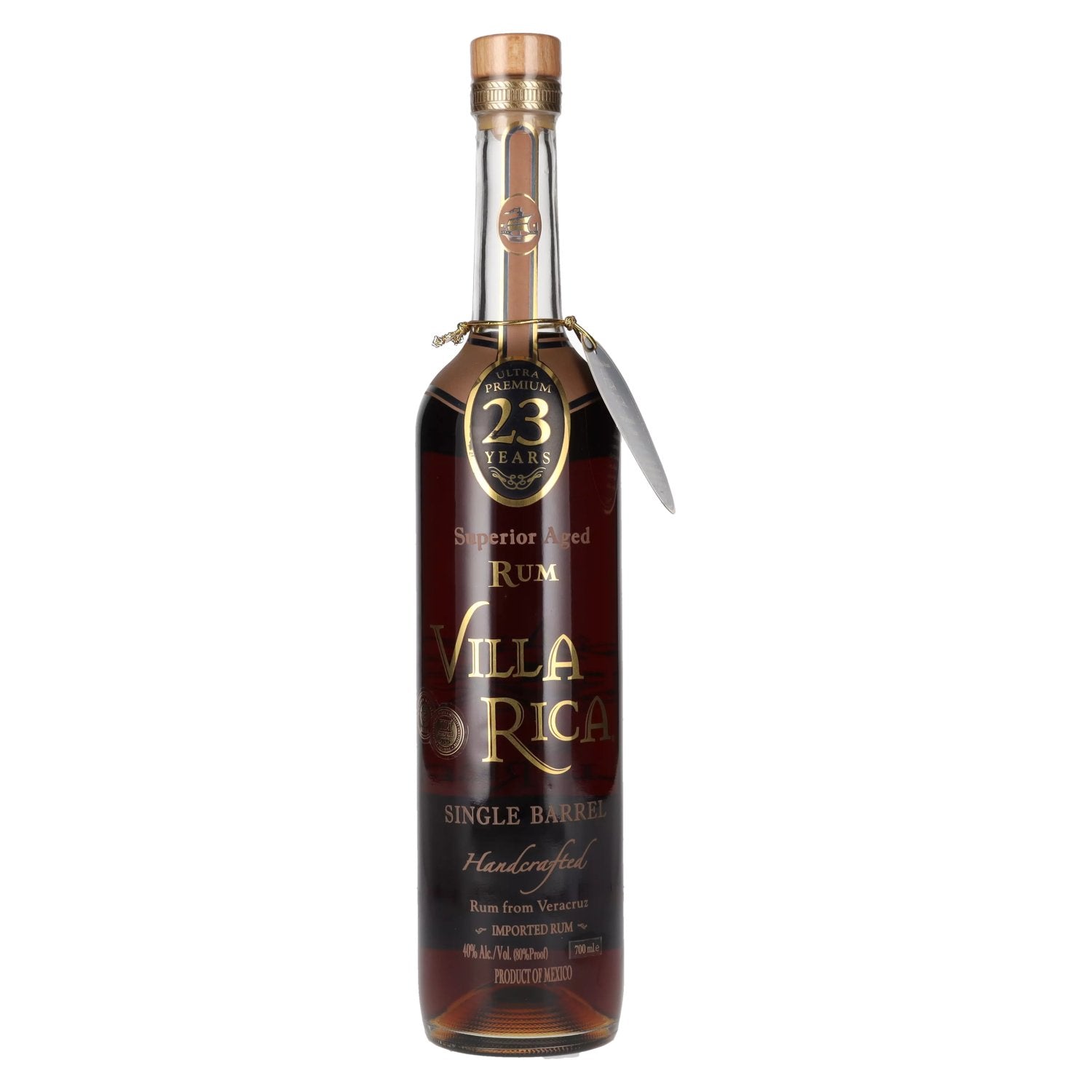 Villa Rica Single Barrel Ultra Premium 23 Years Old Superior Aged Rum ...