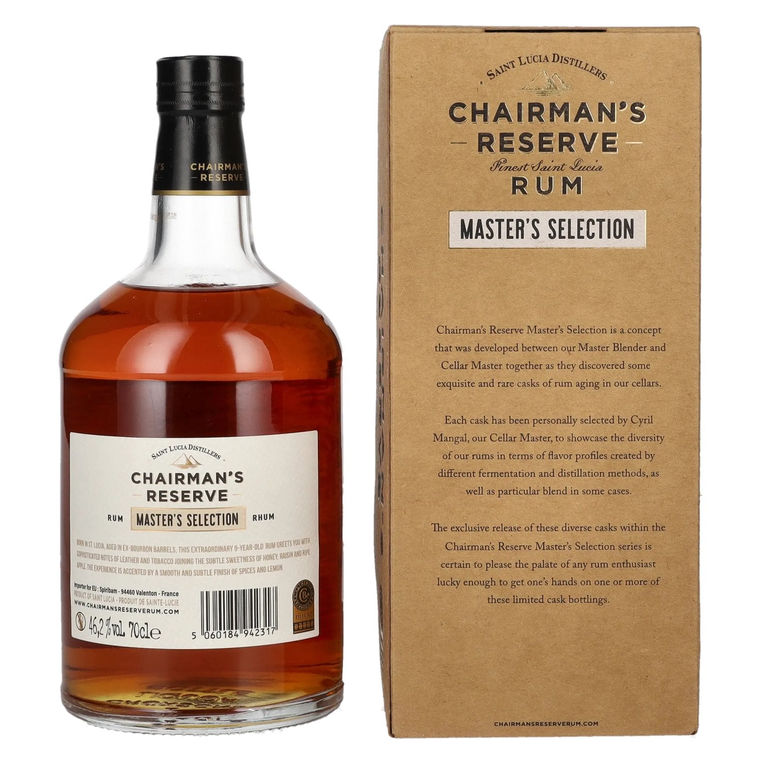 Chairman's Reserve MASTER'S SELECTION German Edition 46,2% Vol. 0,7l i ...