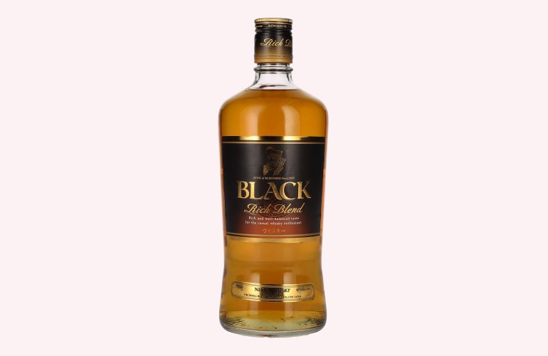Nikka BLACK Rich Blend Whisky 40% Vol. 0,7l - delicando