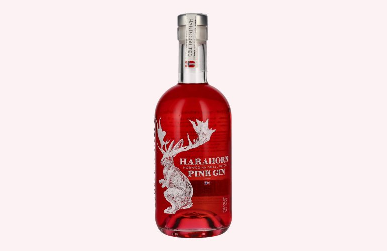 Harahorn Norwegian Small Batch Pink Gin 40% Vol. 0,5l