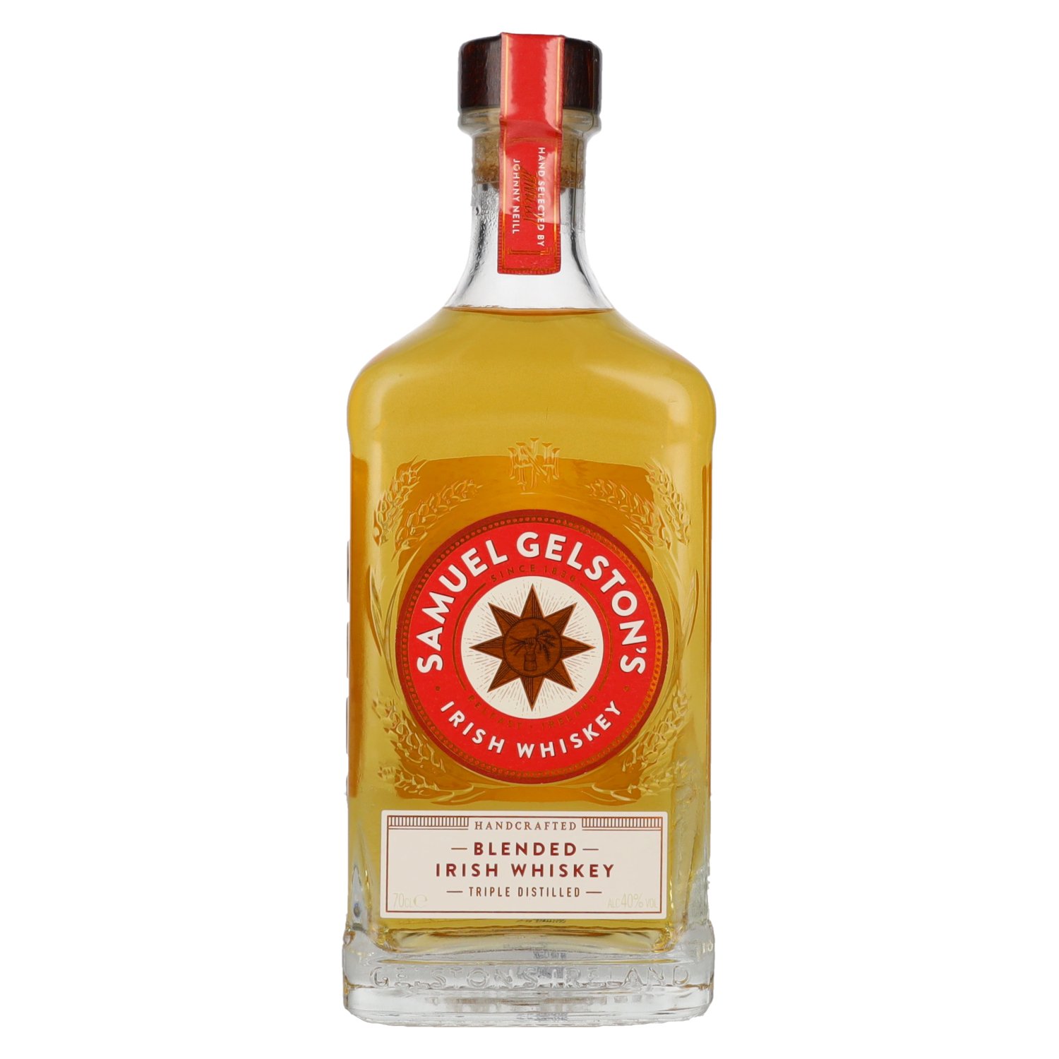 Samuel Gelston's Blended Irish Whiskey 40% Vol. 0,7l