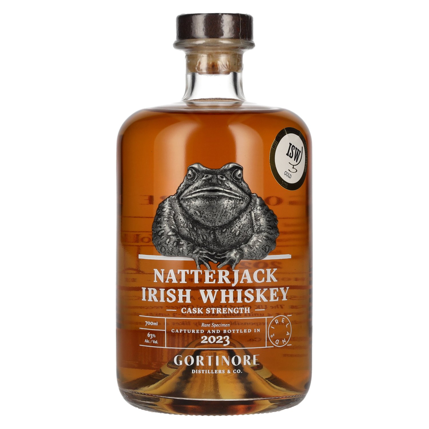 Natterjack Irish Whiskey Cask Strength 2023 63% Vol. 0,7l