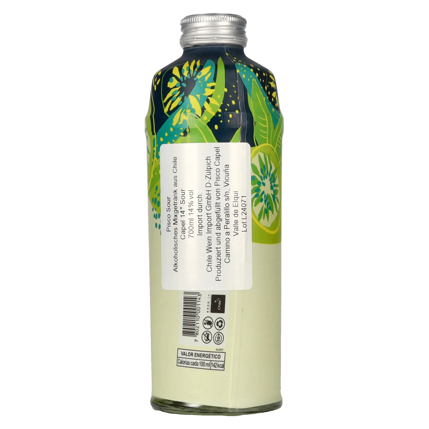 Pisco Capel PISCO SOUR 14% Vol. 0,7l - delicando