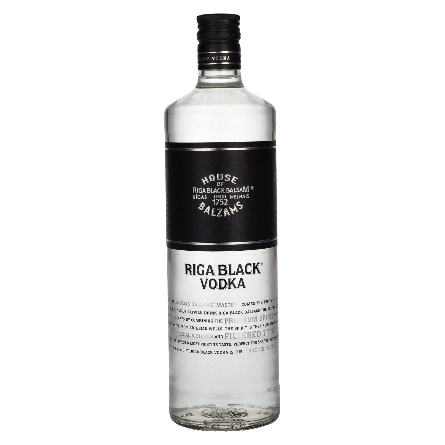 Riga Black Vodka 40% Vol. 0,7l - delicando