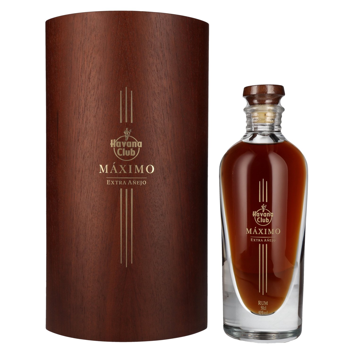 Havana Club Máximo Extra Añejo Rum 40% Vol. 0,5l in Holzkiste