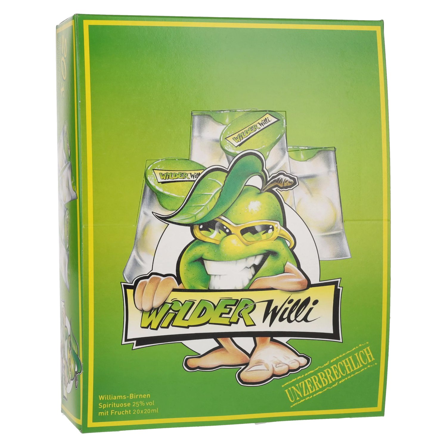 WILDER Willi 25% Vol. 20x0,02l PET - delicando