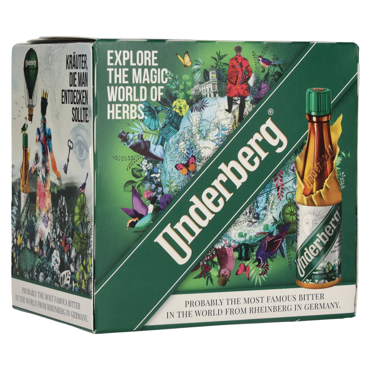 Underberg Natural Herbal Digestif 44% Vol. 12x0,02l