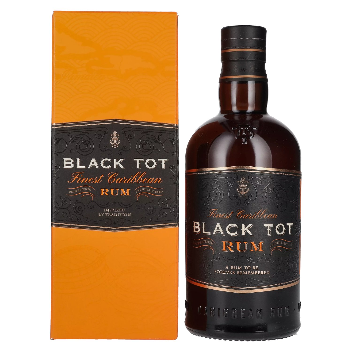 Black Tot Rum 46,2% Vol. 0,7l in Giftbox - delicando