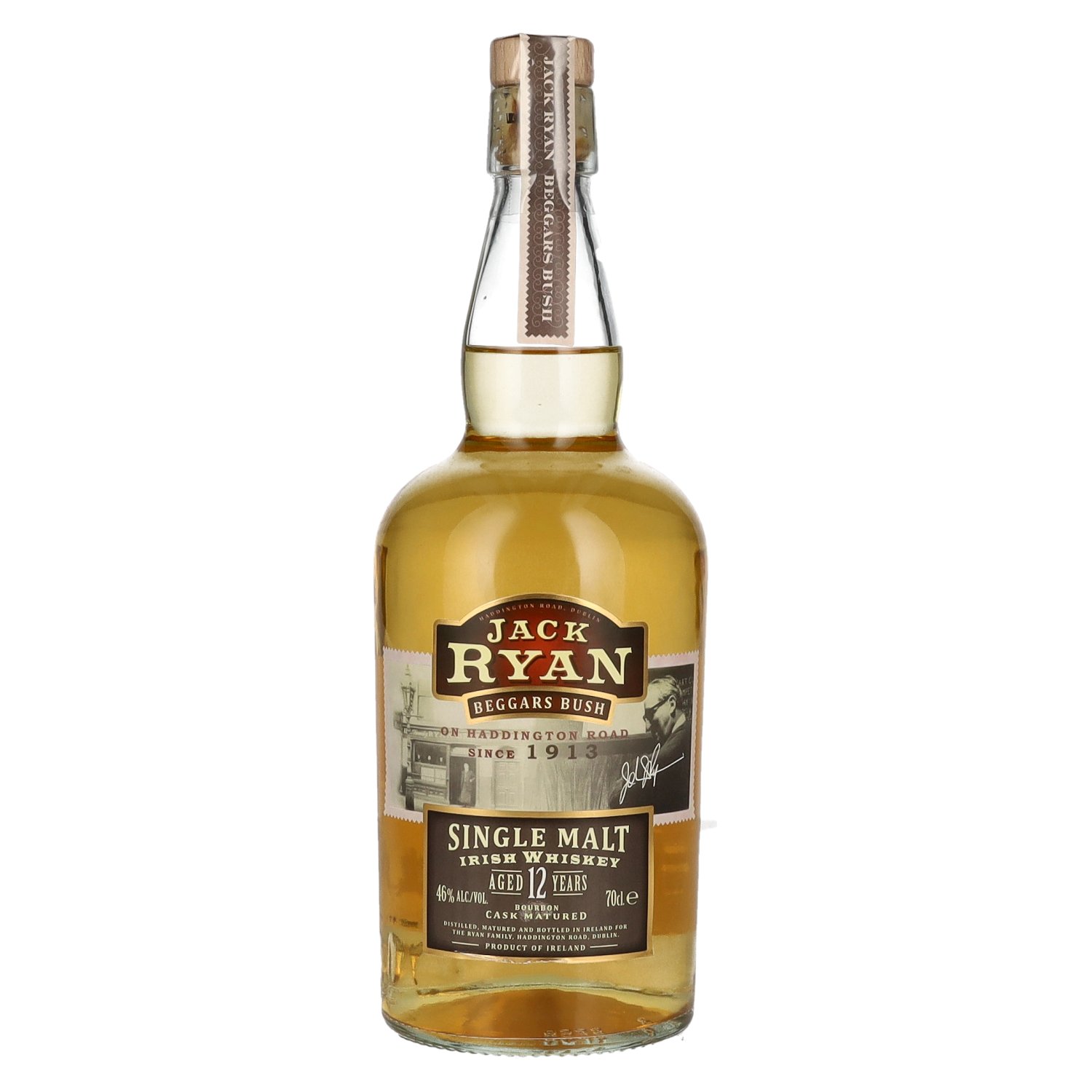 Jack Ryan BEGGARS BUSH 12 Years Old Irish Single Malt Bourbon Cask 46% ...