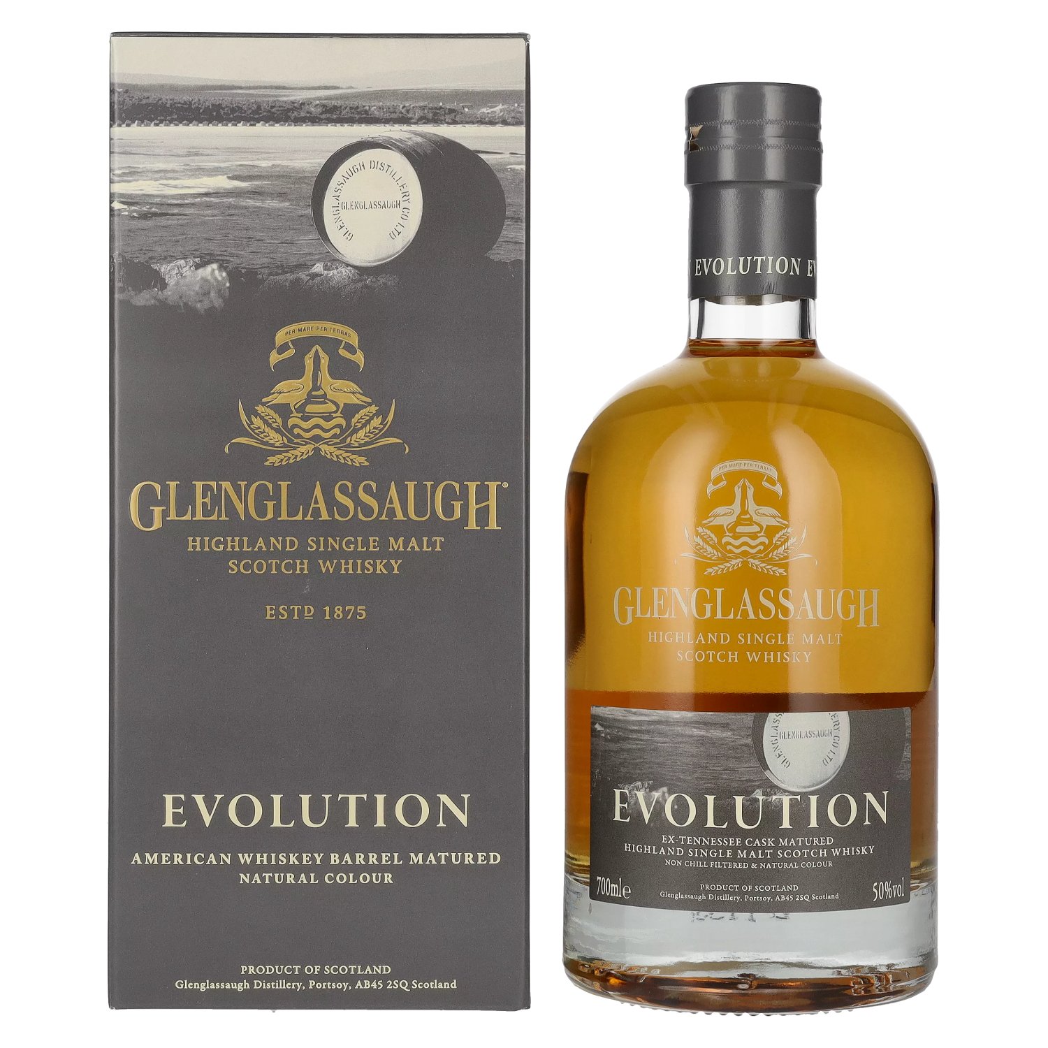 Glenglassaugh EVOLUTION Highland Single Malt Scotch Whisky 50% Vol. 0 ...