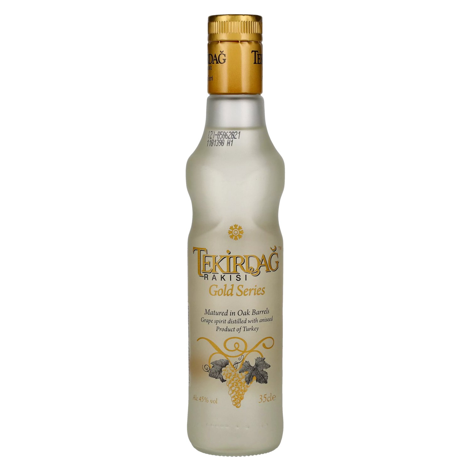 Tekirdag Rakisi Gold Series 45% Vol. 0,35l - delicando