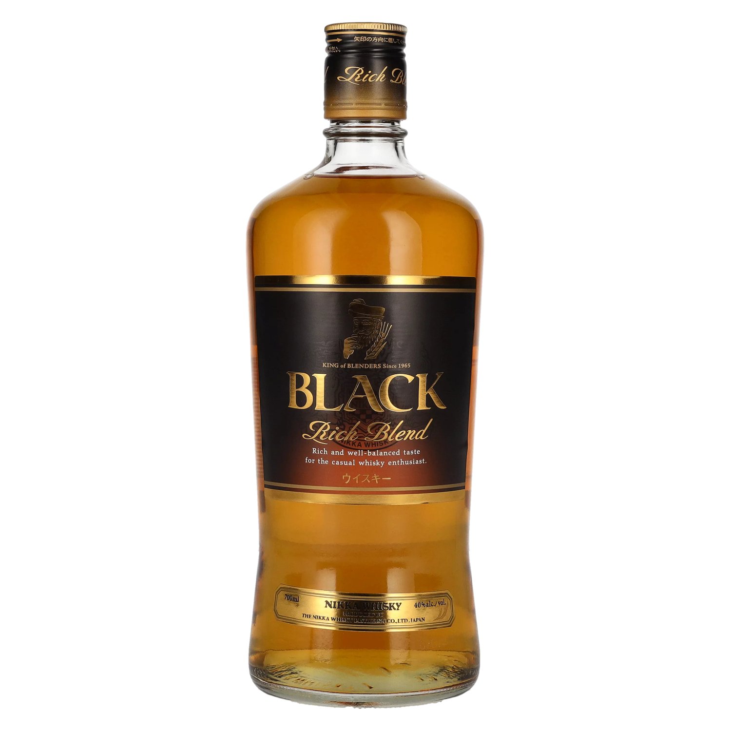Nikka BLACK Rich Blend Whisky 40% Vol. 0,7l - delicando