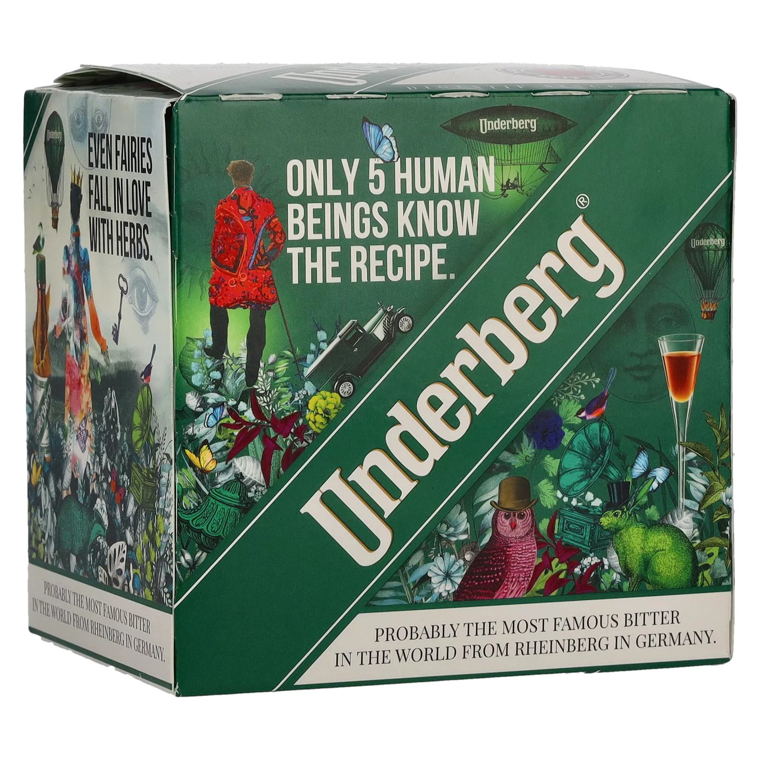 Underberg Natural Herbal Digestif 44% Vol. 12x0,02l