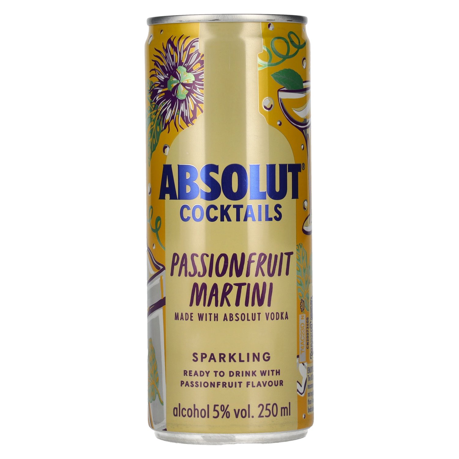 Absolut Cocktails Passionfruit Martini 5% Vol. 0,25l Dose