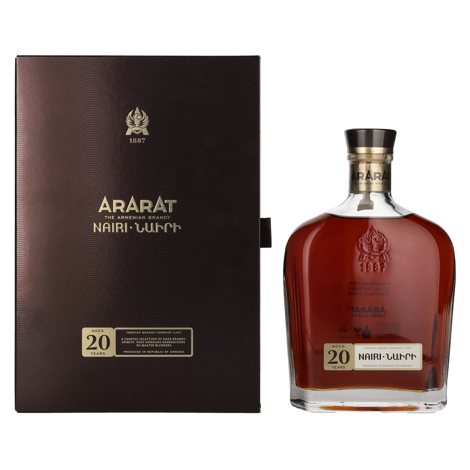 Ararat Nairi 20 Years Old 40% Vol. 0,7l in Giftbox