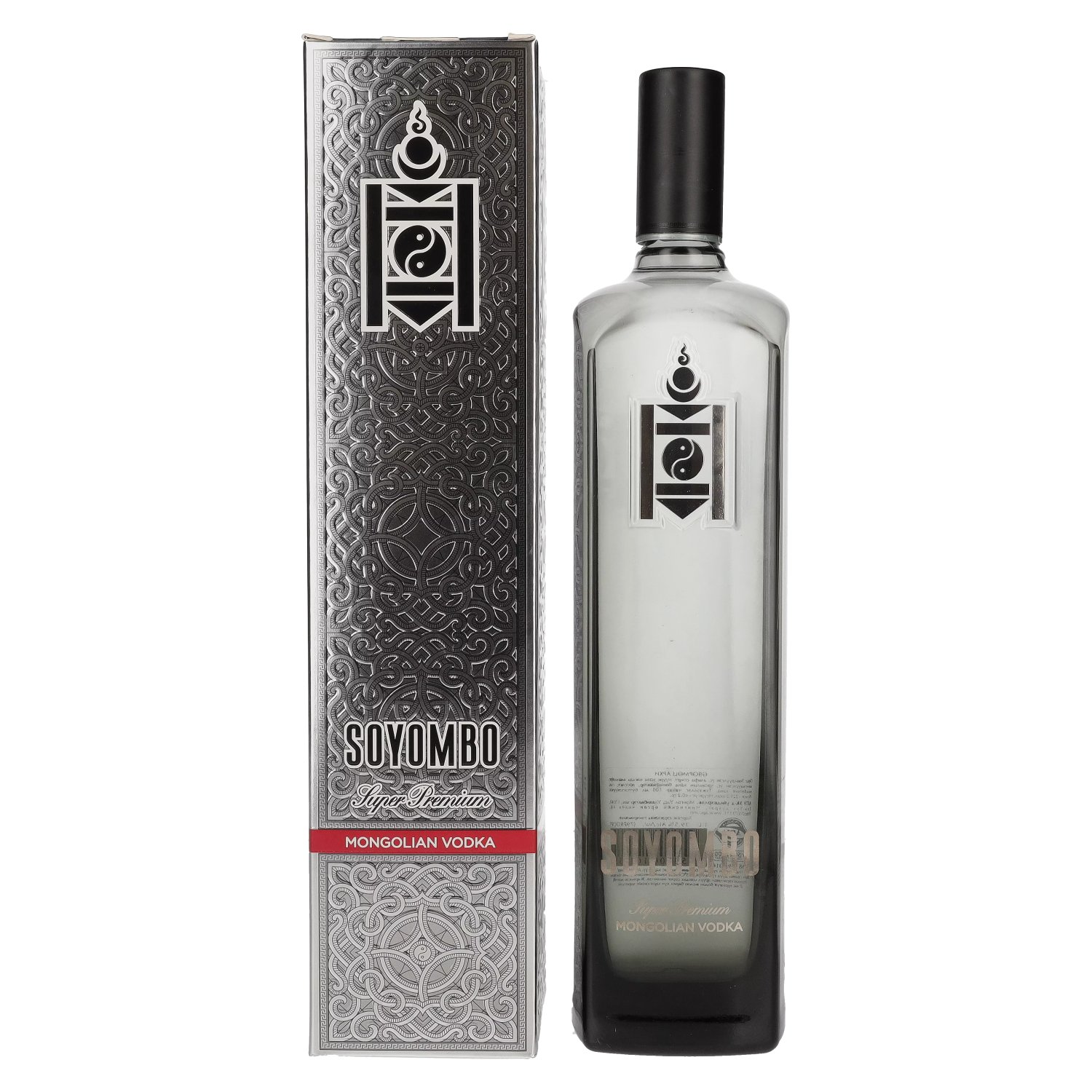 Soyombo Vodka 39,5% Vol. 1l in Giftbox - delicando