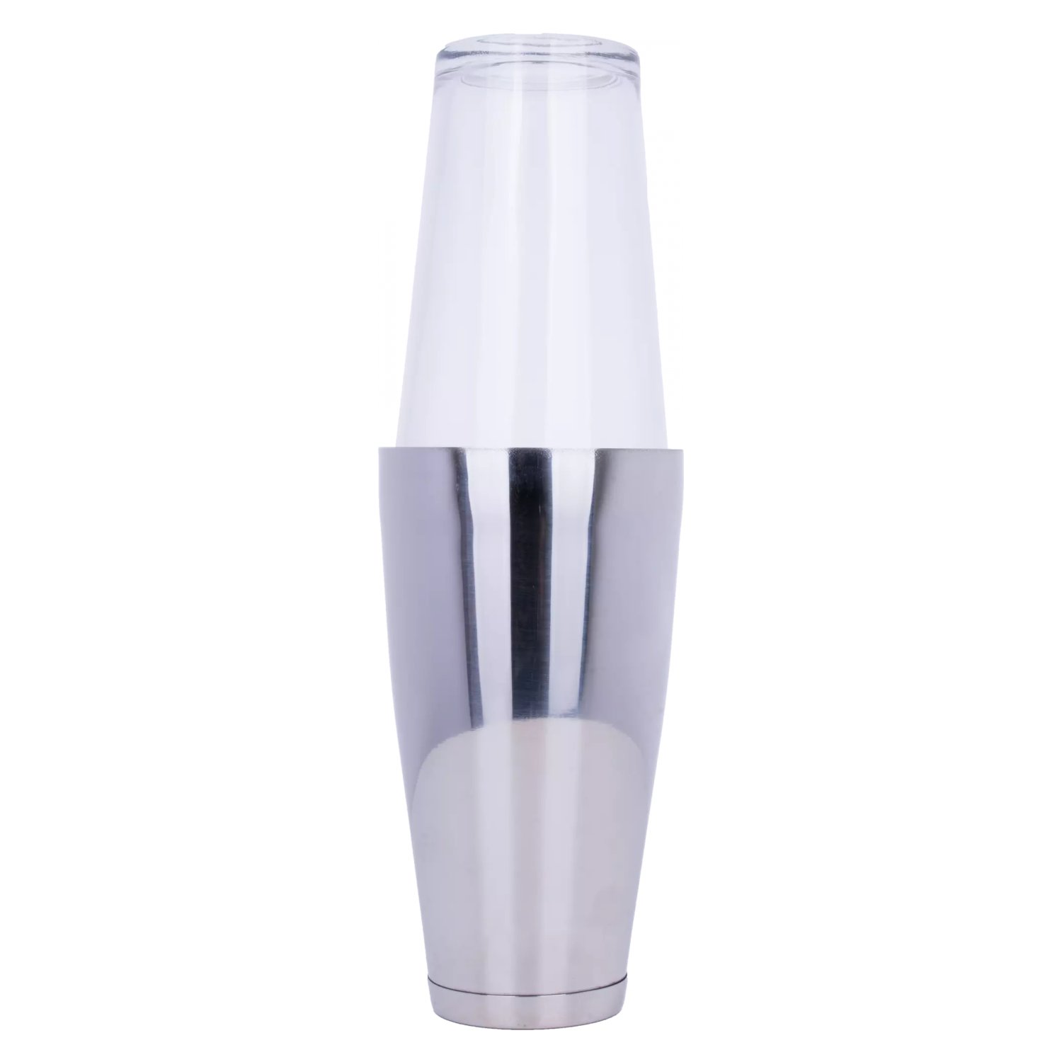 APS Boston Shaker Silber 2-teilig mit Glas - delicando